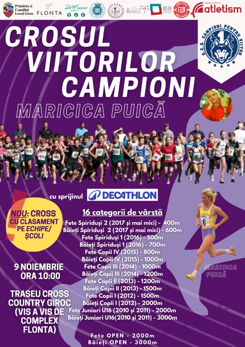 Crosul Viitorilor Campioni - Maricica Puică / Decathlon.ro - 2025